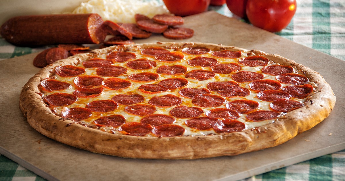 Pepperoni Pizza from Big Slice | Pizza Caterer of the year UK